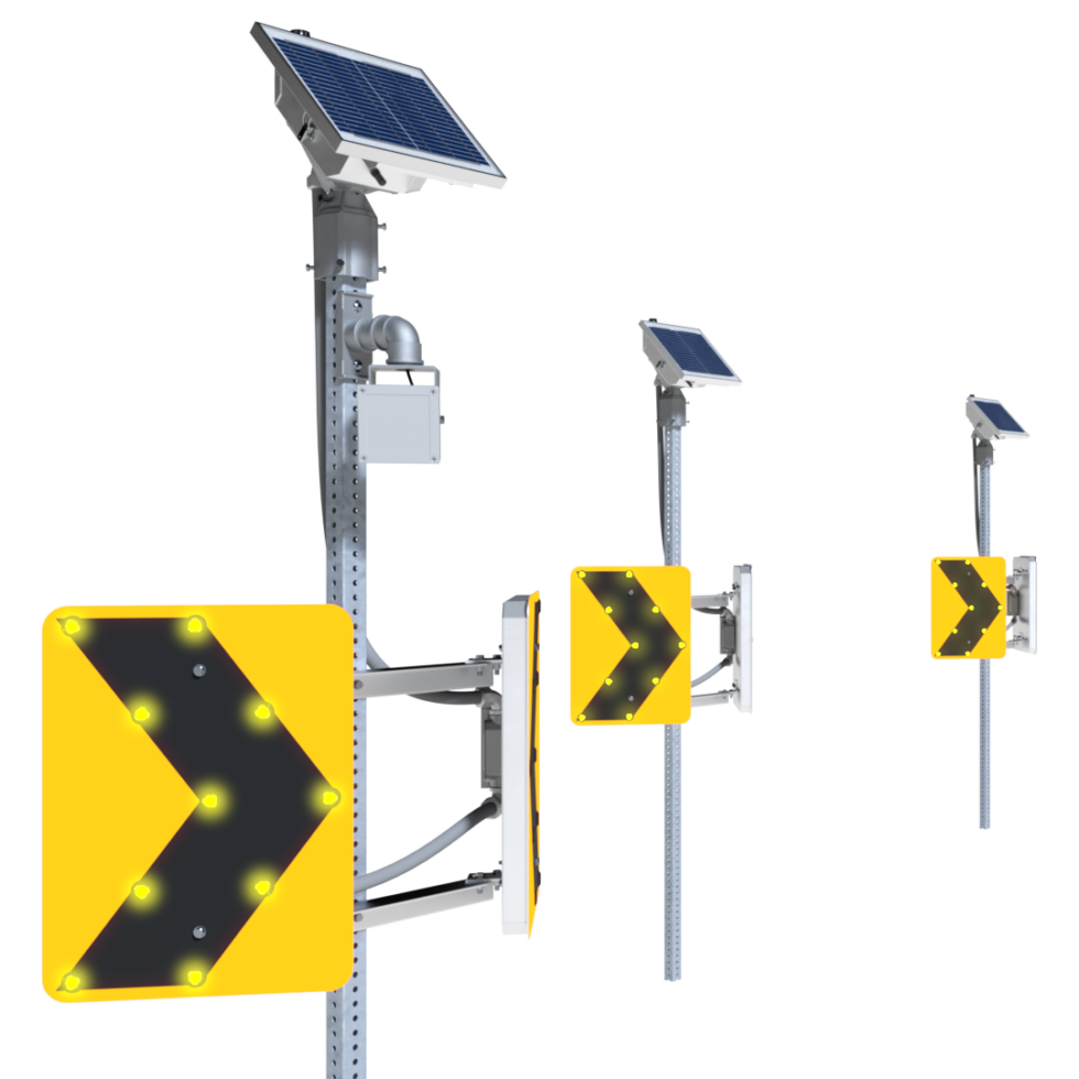 Chevron Signs | Change in Direction Signs | Rural Road Safety Devices