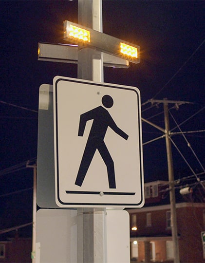 RRFBs and Overhead Lighting in Port Hope, Ontario | Carmanah