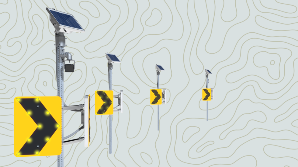 Carmanah launches new chevron signs with remote connectivity for rural ...