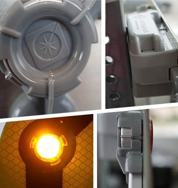 LED Flashing Stop and Warning Signs | LED Enhanced Signs | Carmanah