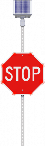 LED Flashing Stop, Warning, and Crosswalk Signs | LED Enhanced Signs ...